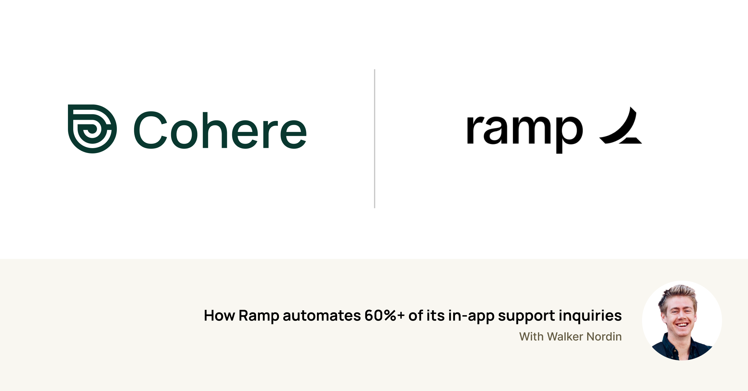 How Ramp automates 60%+ of its in-app support inquiries using Cardina